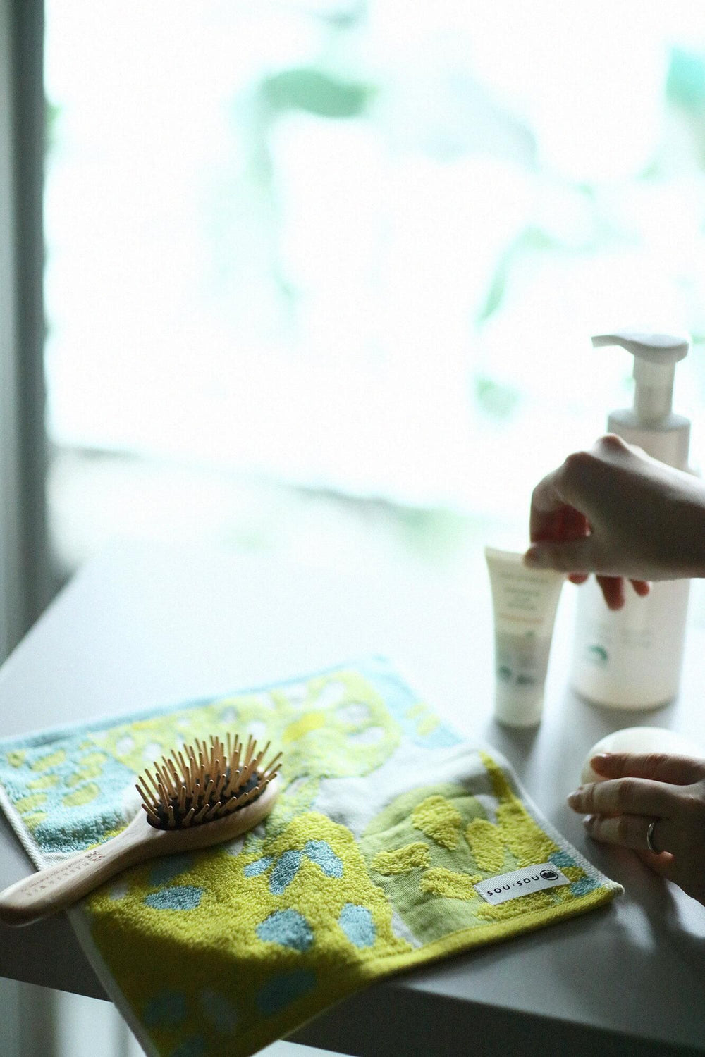 SOU・SOUofImabari towel Mini Towel／Little Flowers