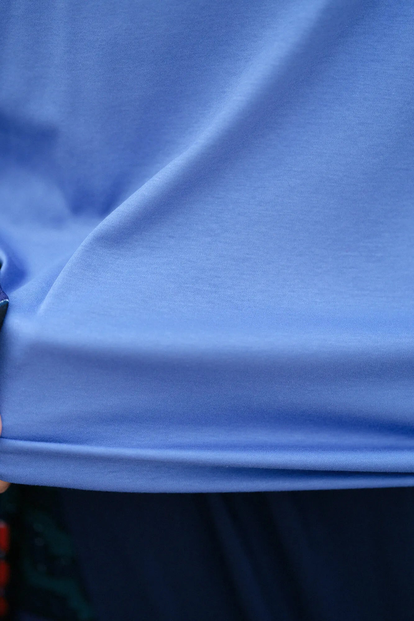 Interlock Knitting Seba Fubi Kimono Collar Shirt / Light Lavender