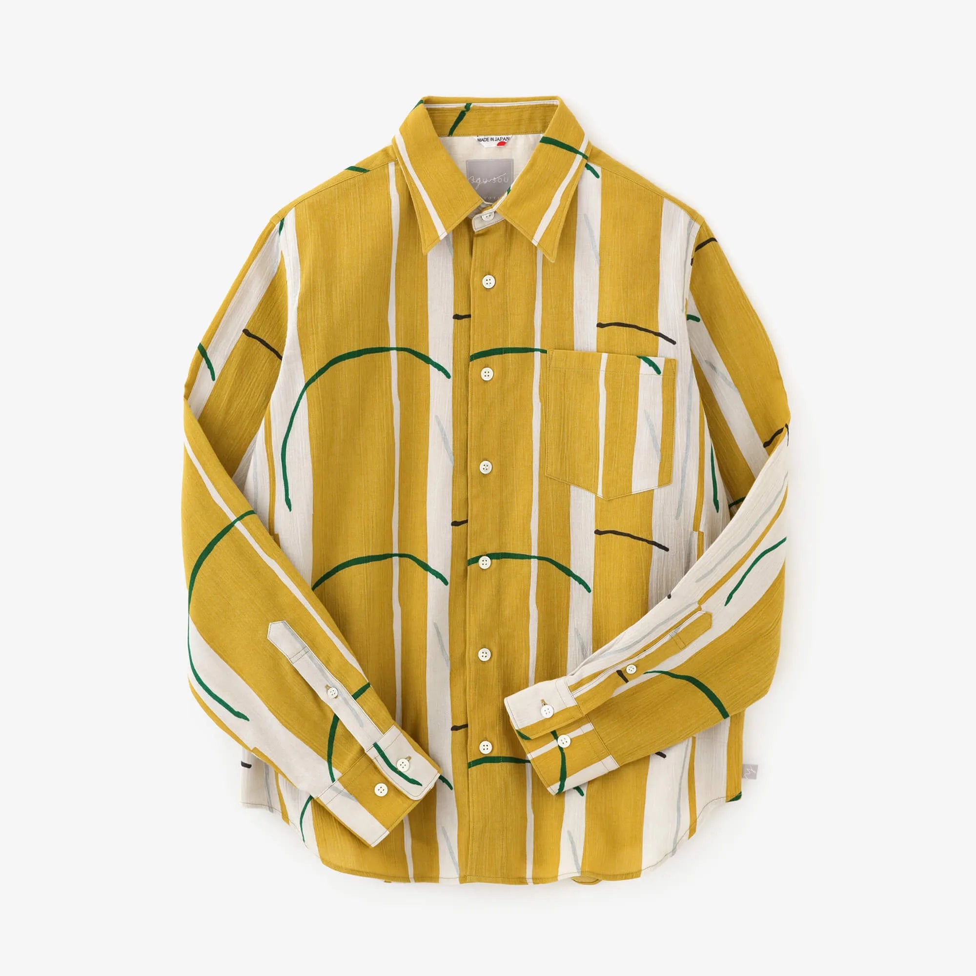 【net Limited】Chizimi Cotton 20/20 Shirts／Lingering