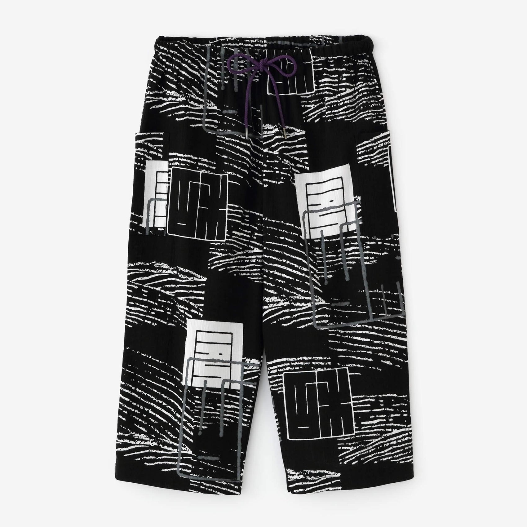 Chizimi Cotton 20/20 Skinny Pants / Wave of Reiwa