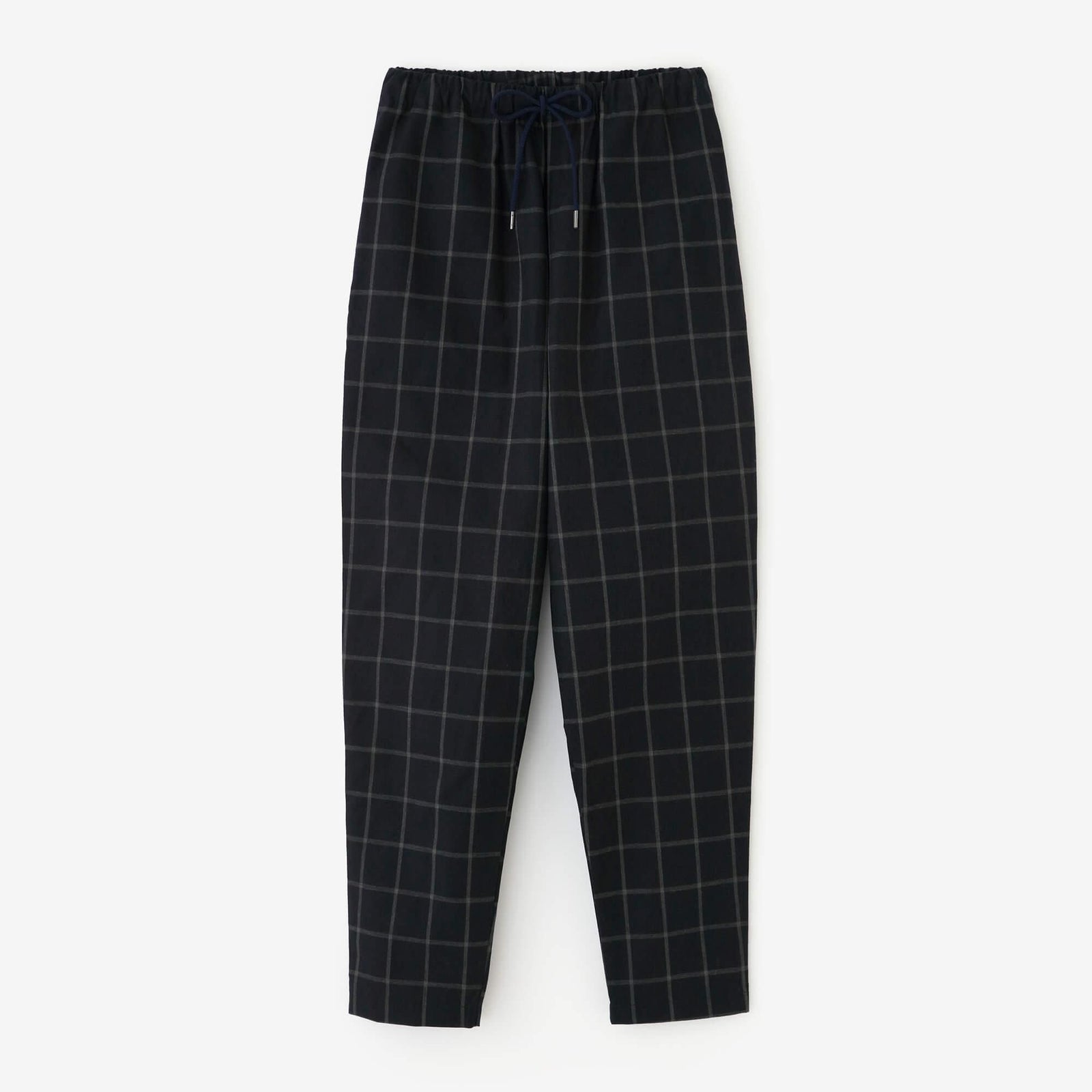 Danproof Easy Tapered Pants / Dark Navy Lattice