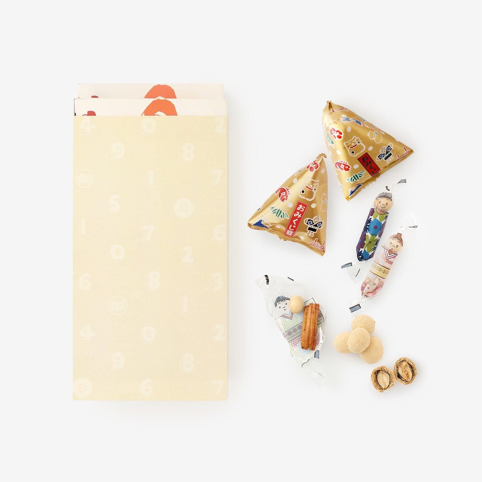 【Box】Itoken×SOU・SOU / Fortune Beans & SOU Dresses Rice Crackers