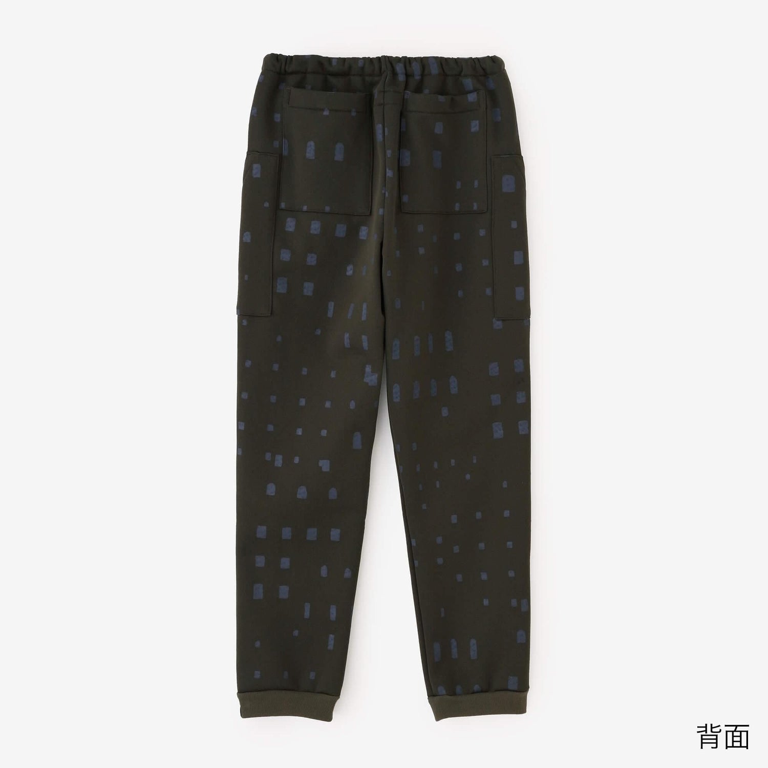 Latch Pile Knit BIKE Pants / Olive Green × Windows