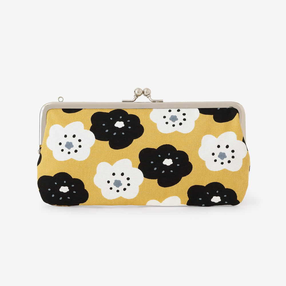 No.12 Canvas Soft Gamaguchi Clasp Purse (Horizontal) / Smile